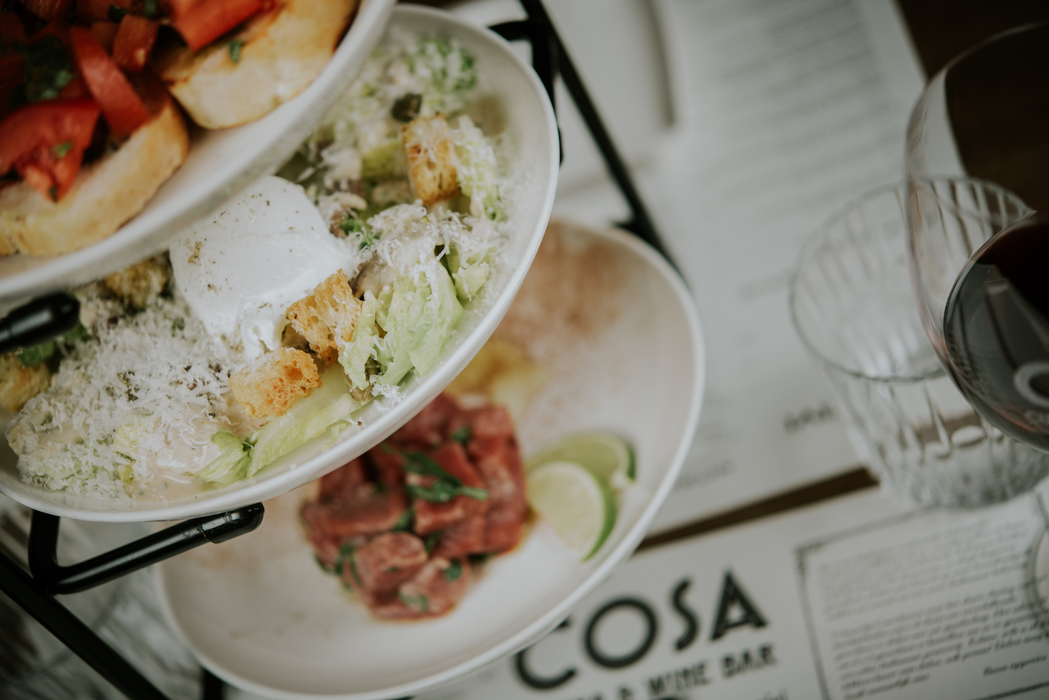 Menu – Restaurant Cosa